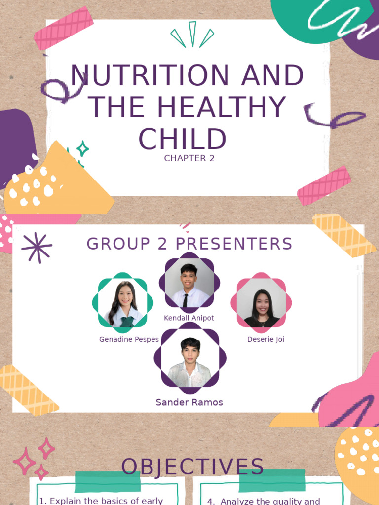 Unit 2 Nutrition and the Healthy Child 1 | PDF | Human Body | Diet & Nutrition