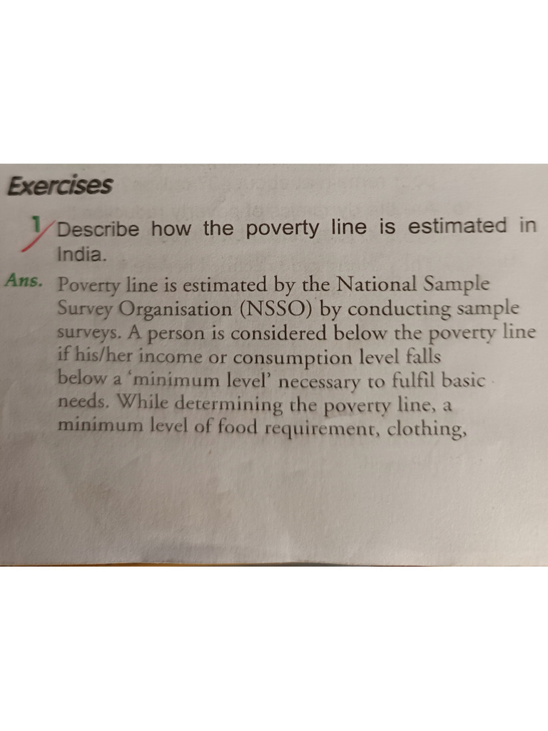 Poverty As A Challenge - Notes | PDF
