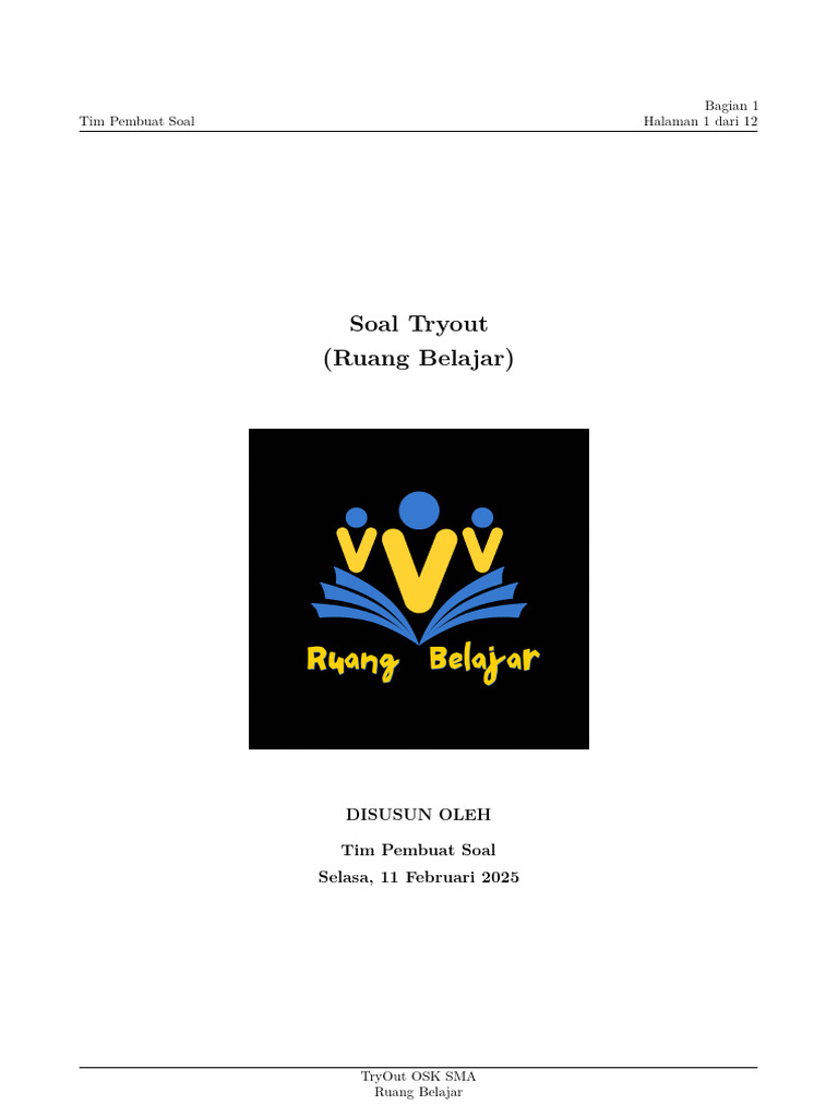 Soal Tryout | PDF