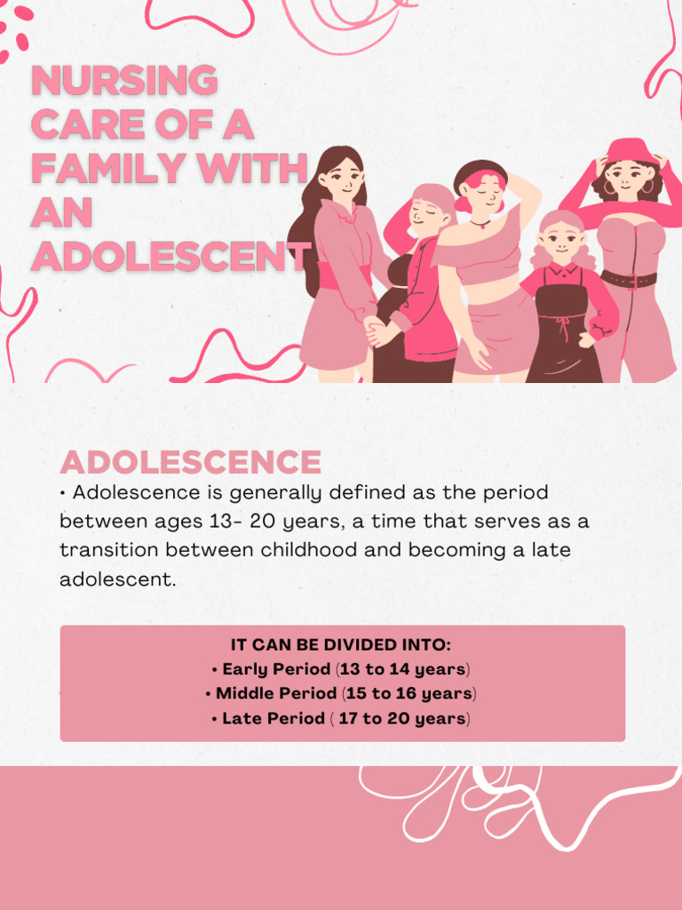 NURSING An Adolescense 1 | PDF | Adolescence | Thought