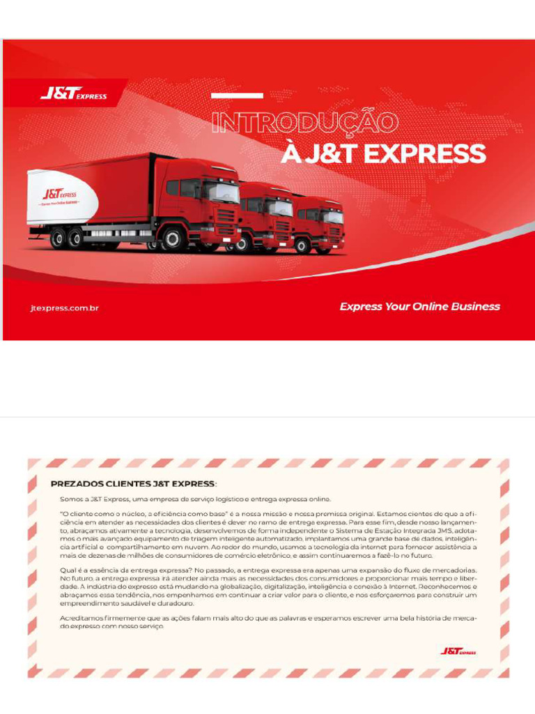 Apresentação J&T EXPRESS | PDF