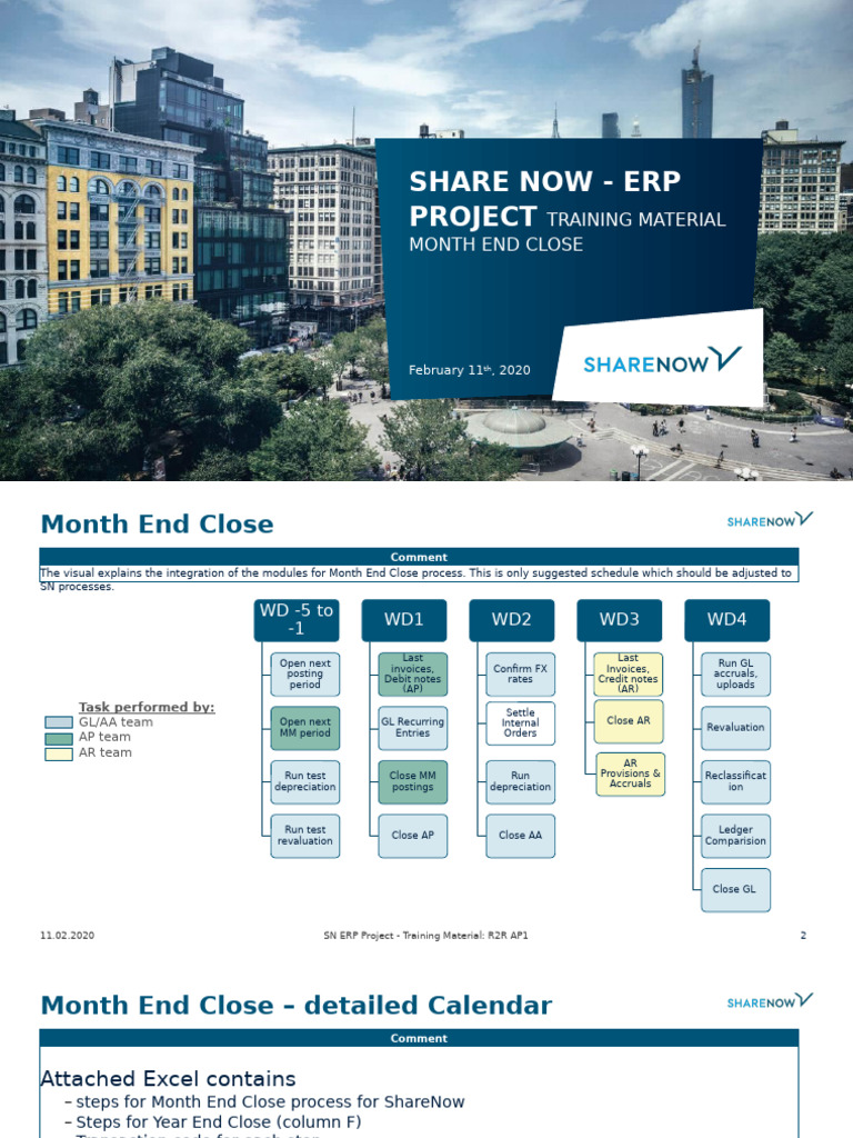 SN - ERP Project - Training Material - R2R - PEC | PDF | Accounting ...