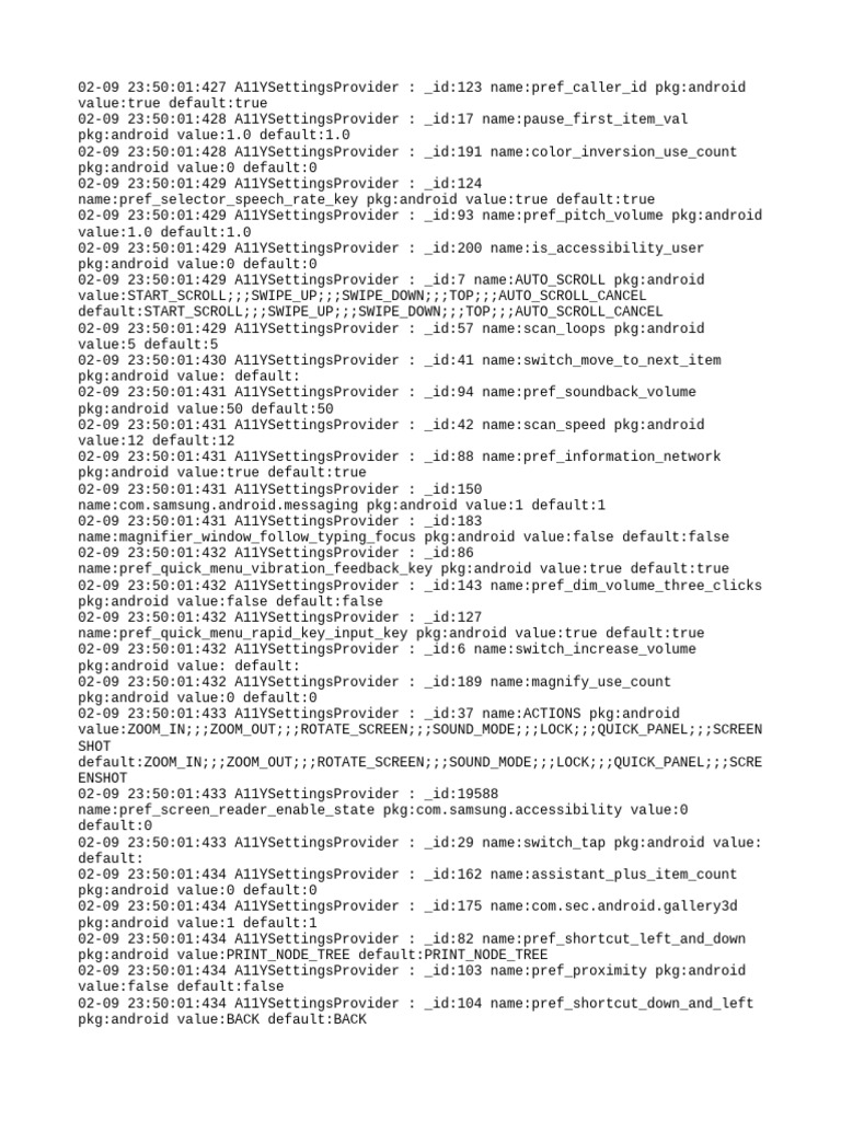 A11yprovider Log | PDF | Thin Clients | Mobile Telecommunications User Equipment