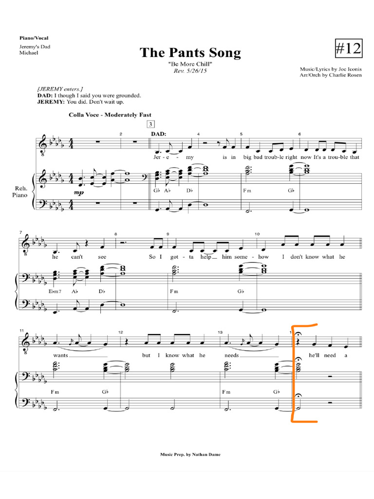 Mr. Heere Callback Cut | PDF