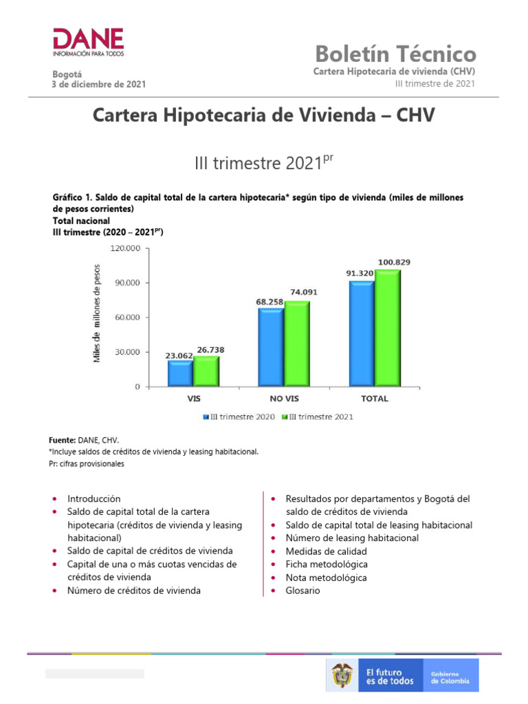 Informe CHV: III Trimestre 2021 | PDF | Contabilidad | normas internacionales de INFORMACION ...