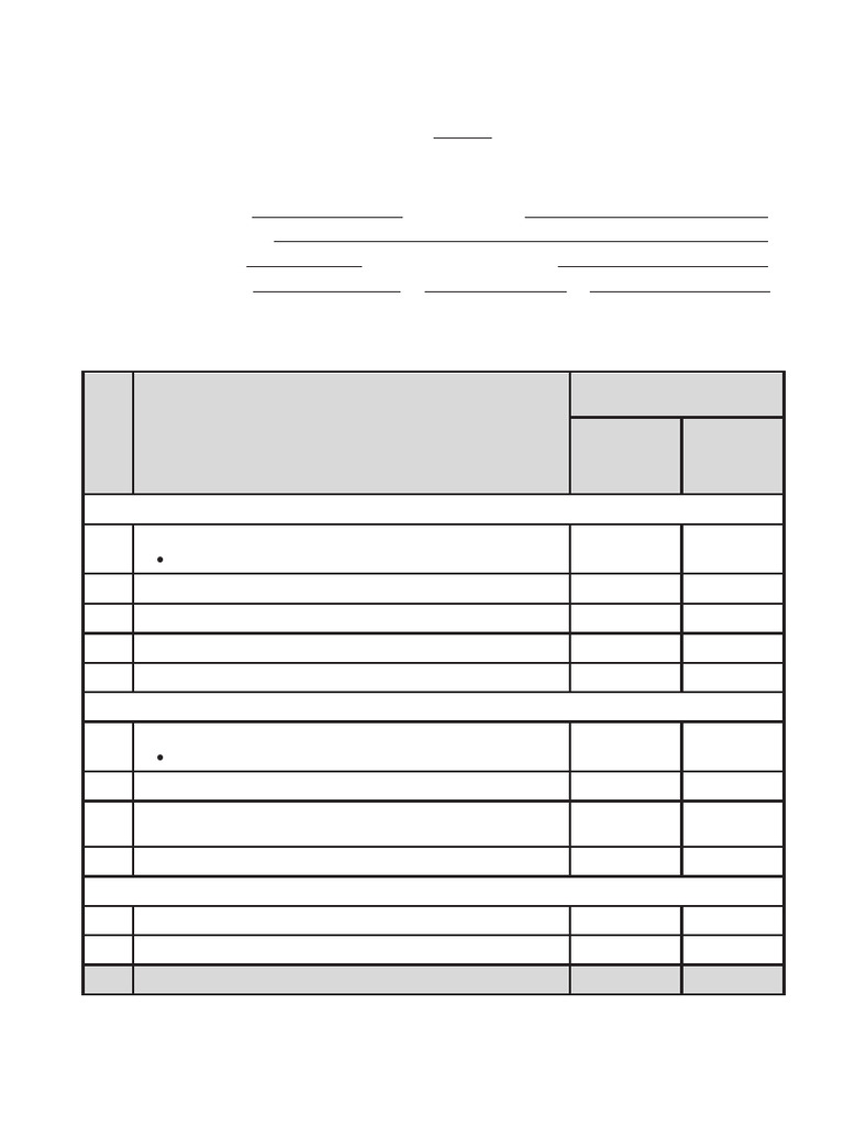 Borang Penilaian Prestasi Guru KAFA | PDF