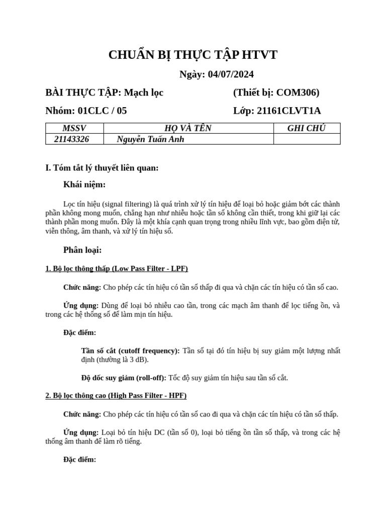 COM306 SoanBai | PDF