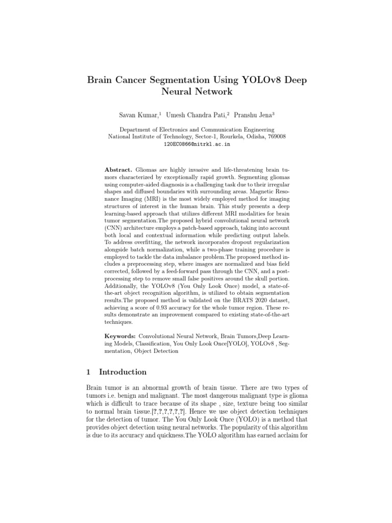 Springer Lecture Notes In Computer Science Pdf Image Segmentation Graphics Processing Unit