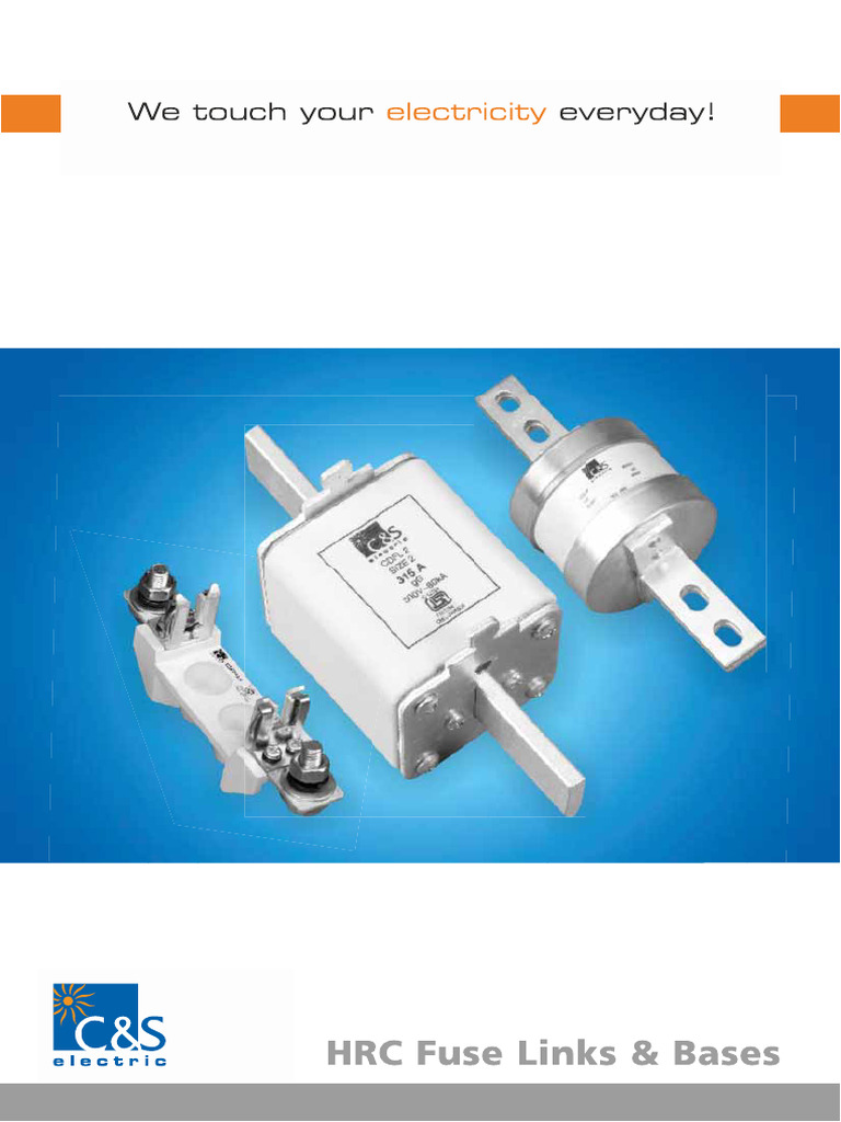 C&S HRC Fuse Link Bases | PDF