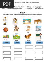 Starter Level English Test For Kids | PDF