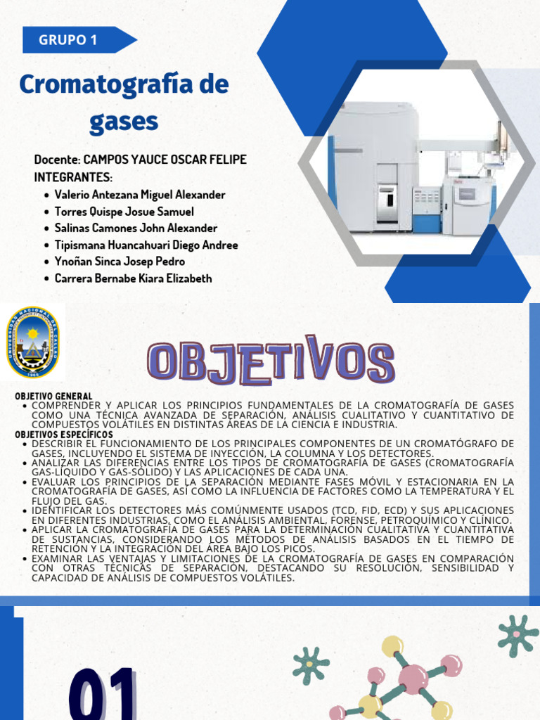 Cromatografía de Gases - Grupo 2 - Organica 2 | PDF | Cromatografía | Cromatografía de gases