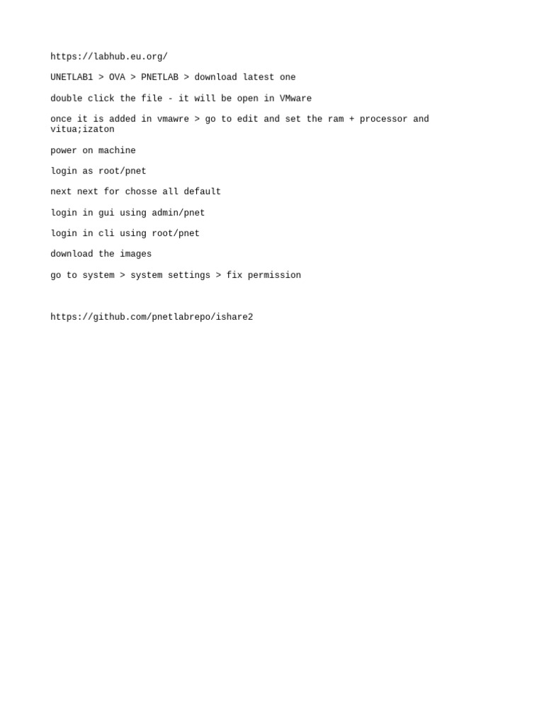 PNETLab Setup Guide for IT Pros | PDF