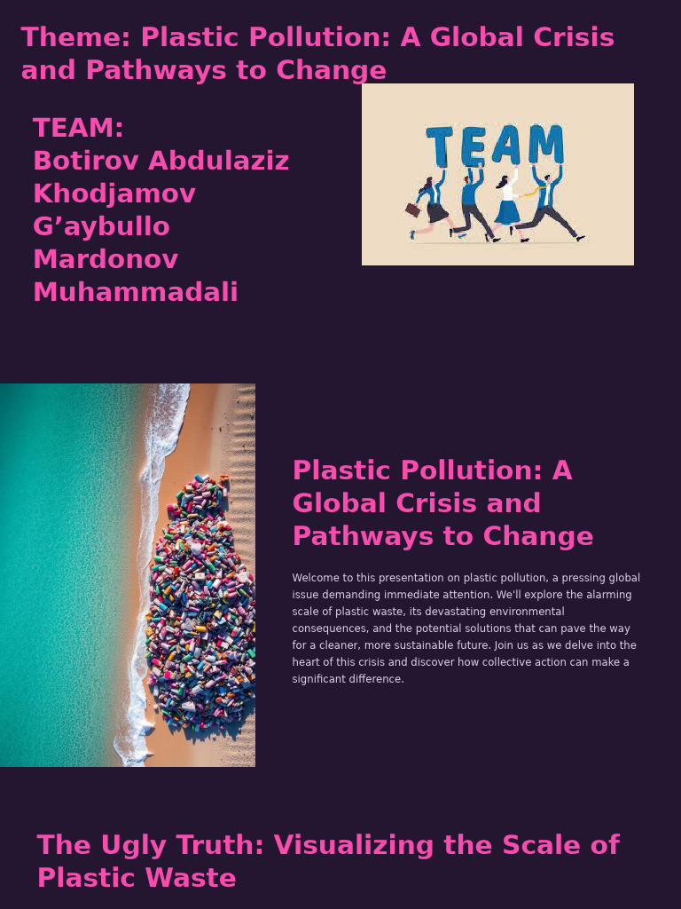 Plastic Pollution Global Crisis Solutions Pdf Plastic Recycling