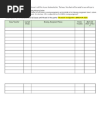 Math Test Corrections Template | PDF