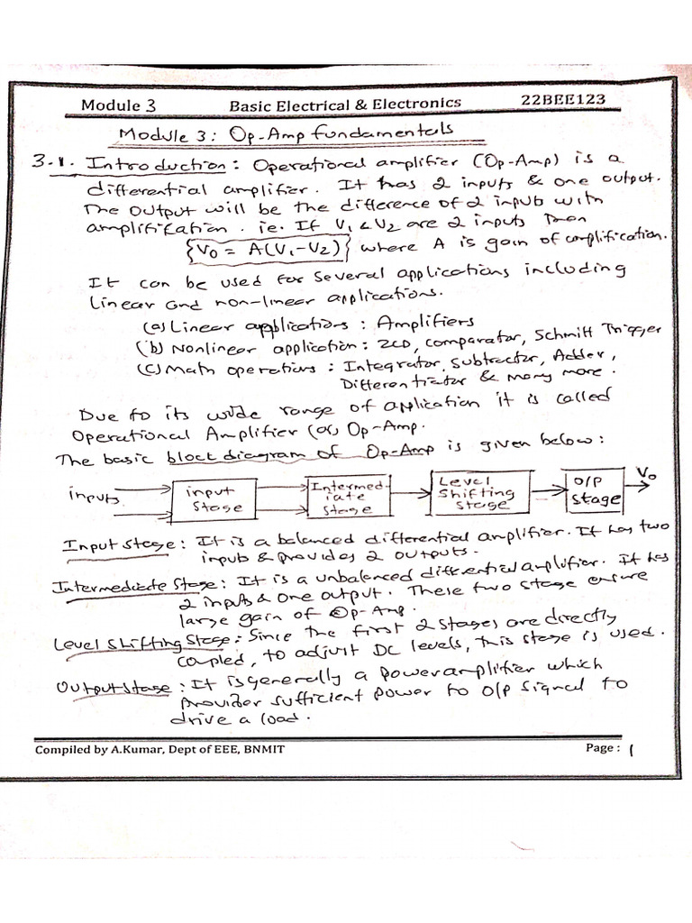 BEE Module 3 24-25 Odd Sem | PDF