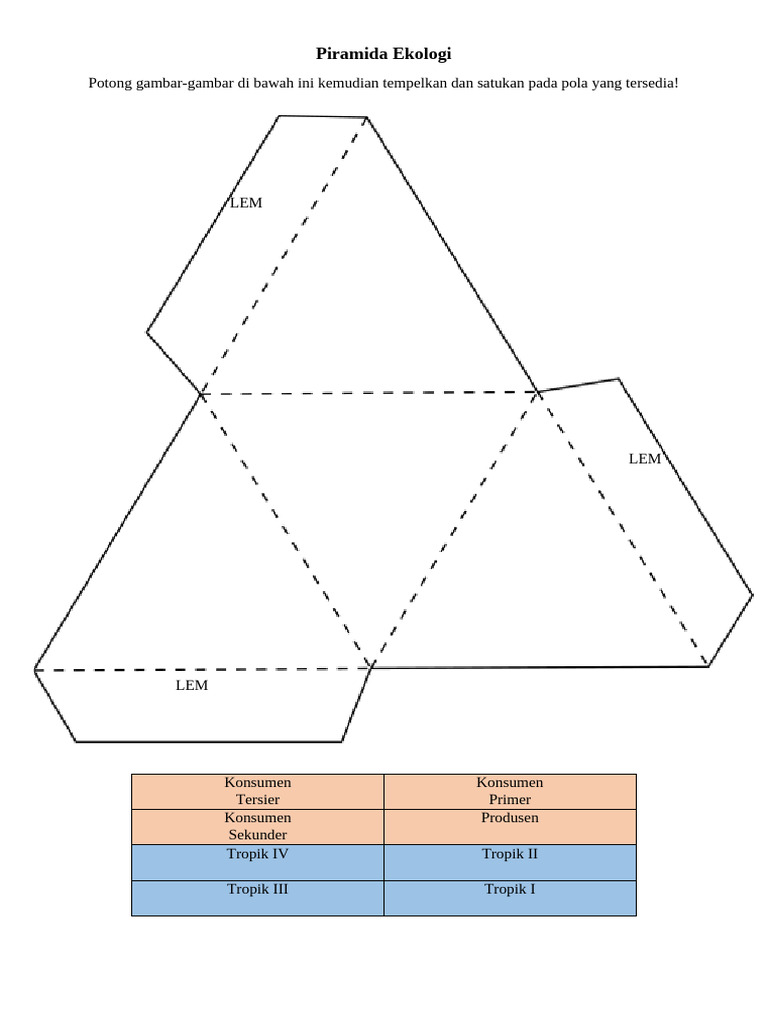 Piramida Ekologi | PDF