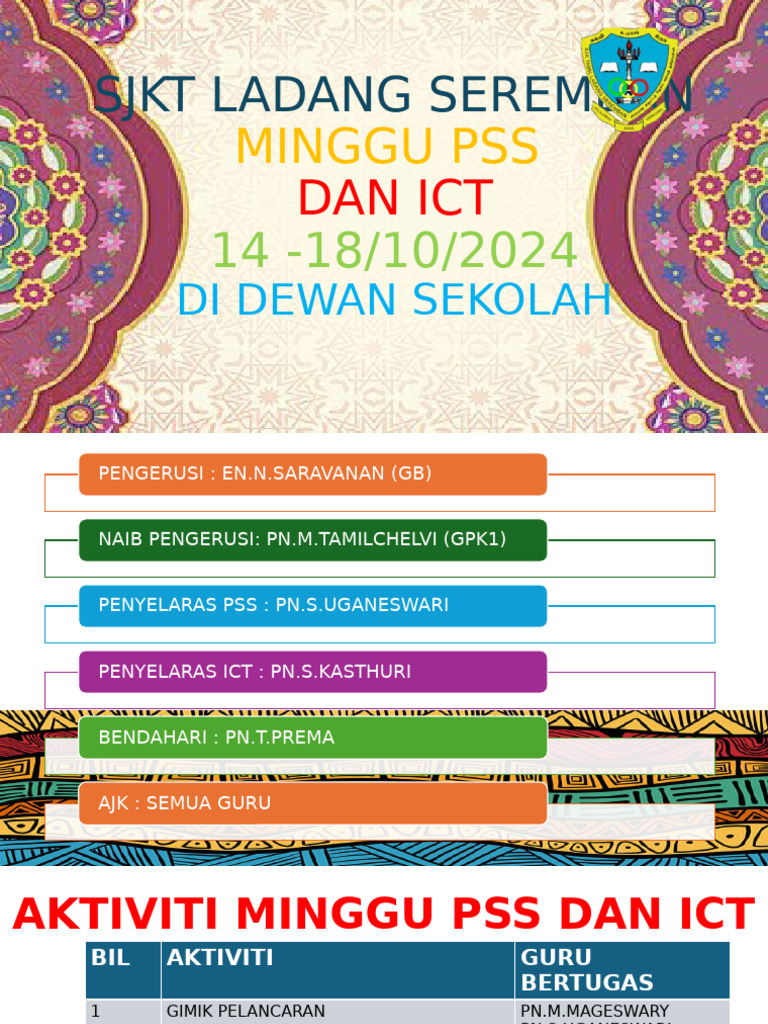 Ajk Minggu Pss 2024 | PDF