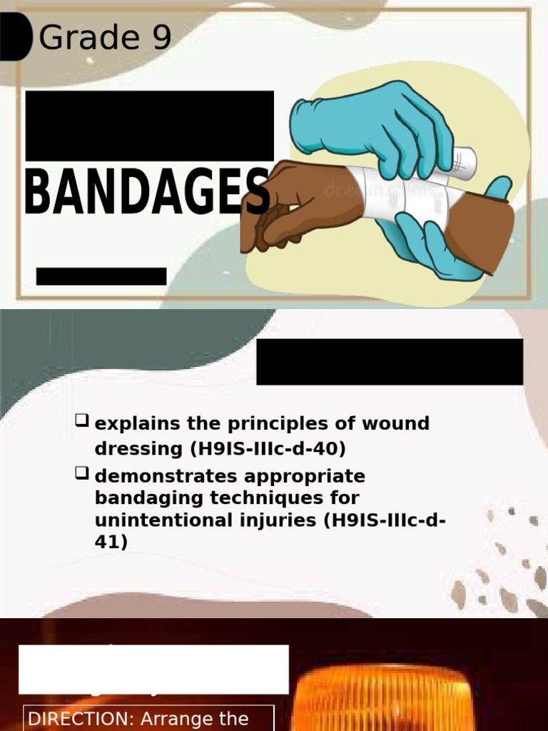 Wound Dressing and Bandaging Techniques | PDF | Wound | Surgical ...