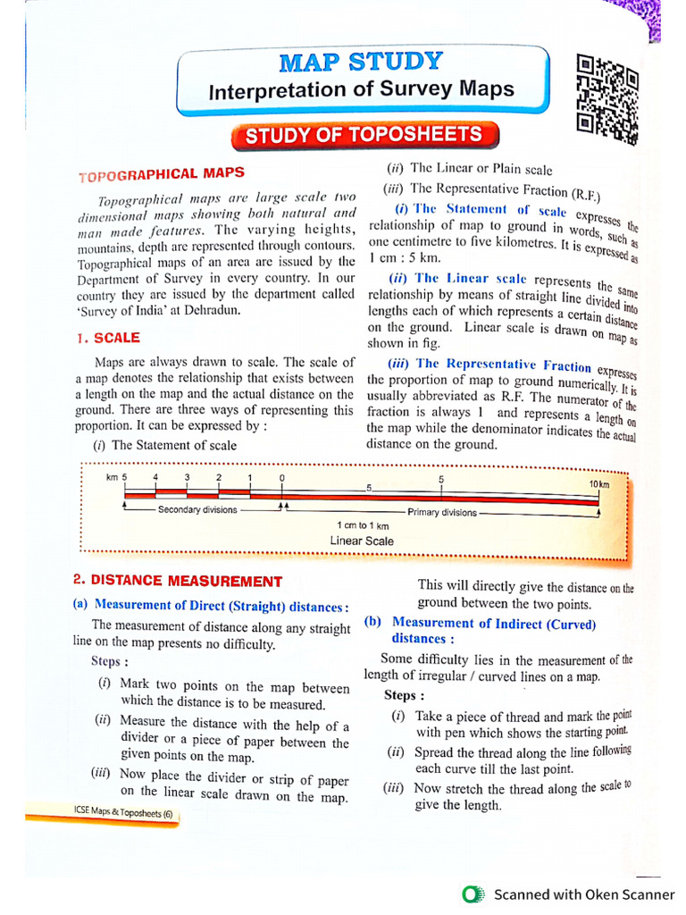 Topography Notes.(Important Definition) | PDF