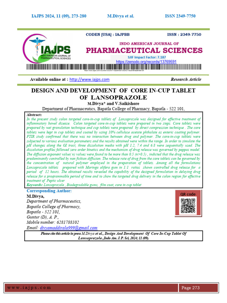 133 | PDF | Tablet (Pharmacy) | Pharmaceutical Formulation