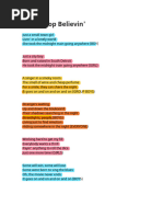 Don't Stop Believin' Lyrics | PDF