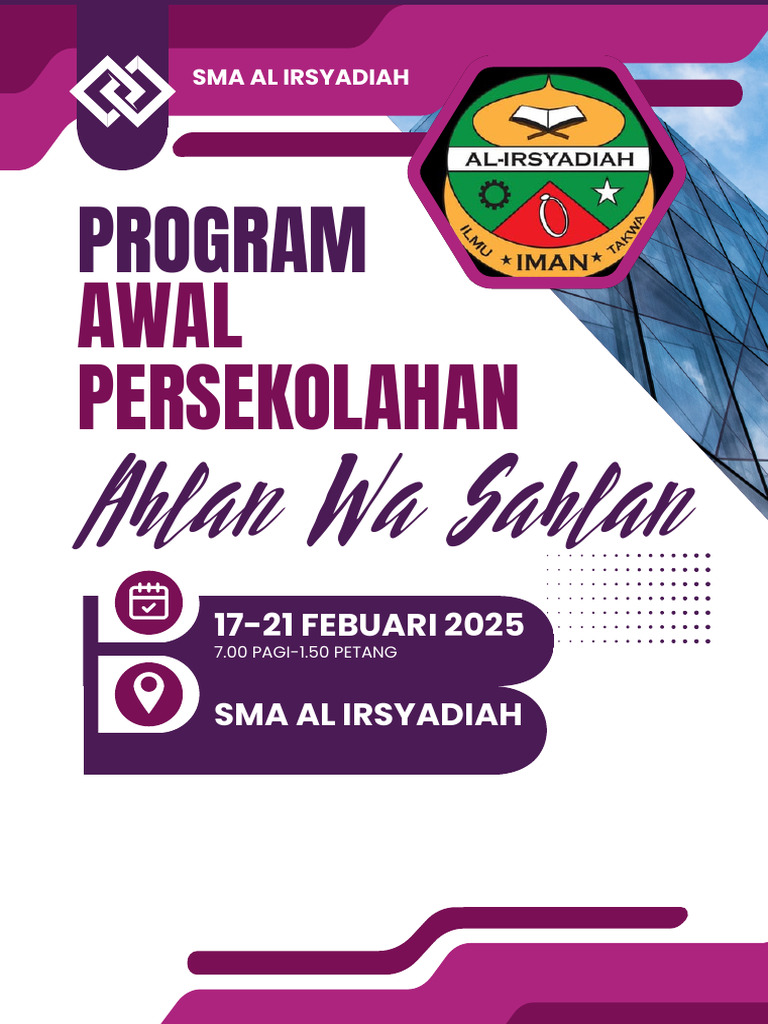 Program Awal Persekolahan Aws | PDF