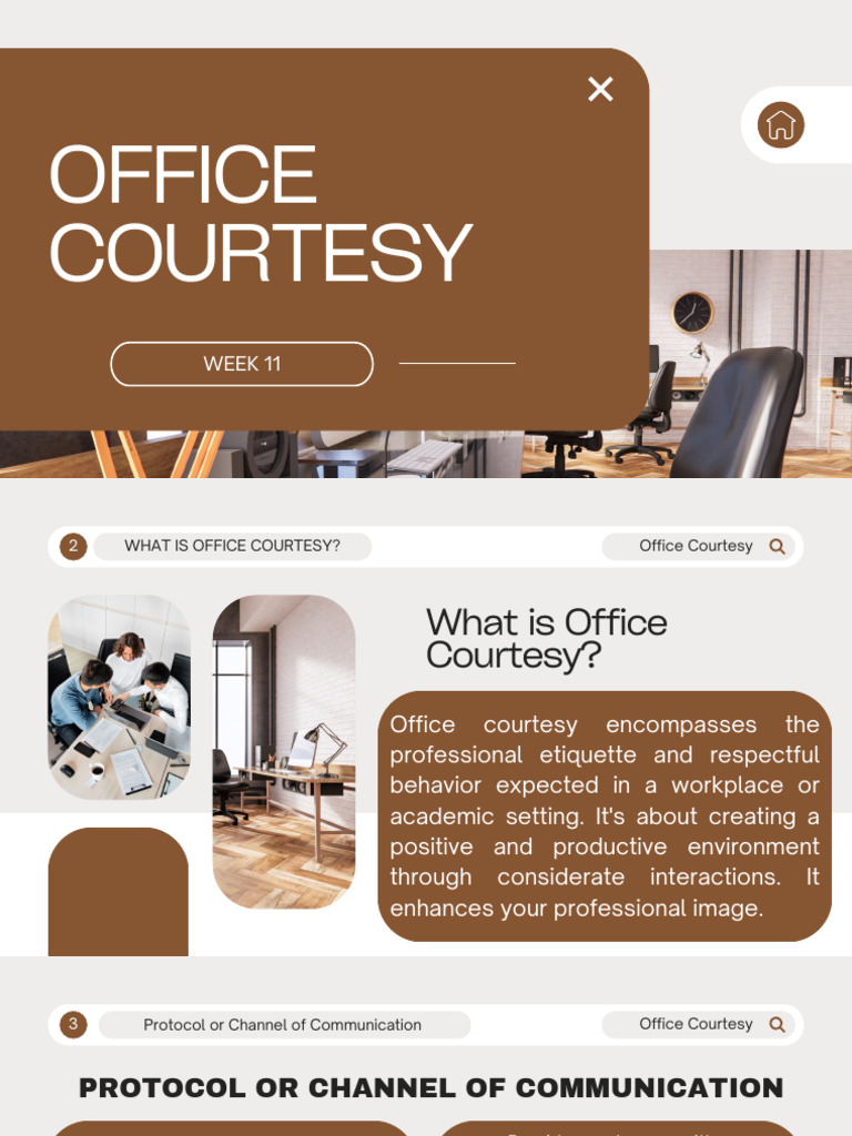 Office - Courtesy - 20241210 214528 0000 | PDF | Etiquette ...