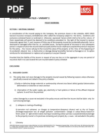 LM7 Wording | PDF | Insurance | Arbitral Tribunal