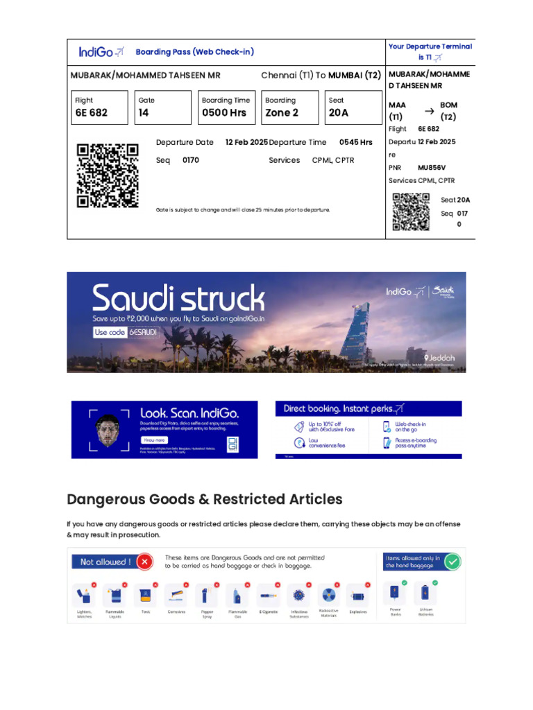 boarding pass sample | PDF | Aviation