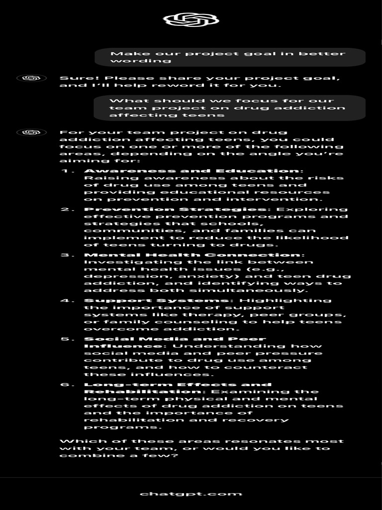 Reword project goal | PDF