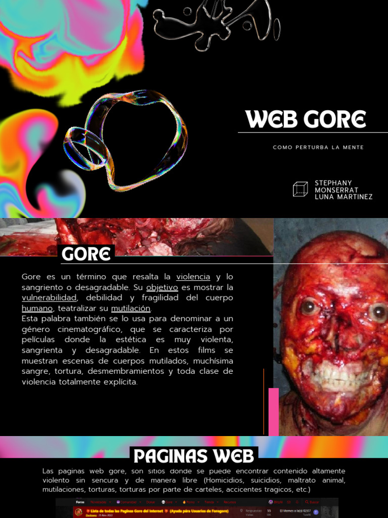 WEB GORE | PDF | Sufrimiento | Sicología