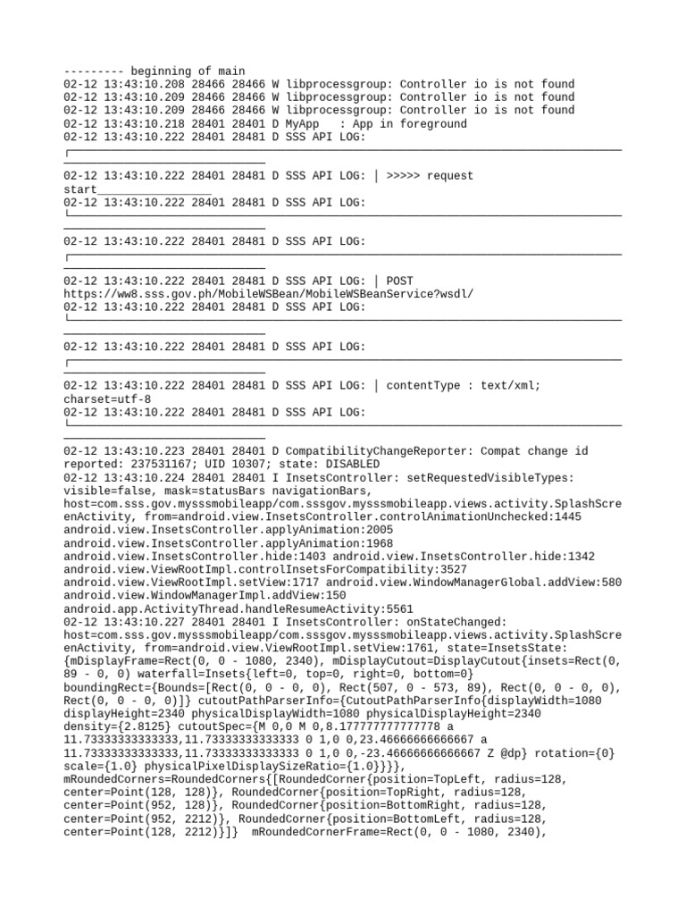 Sss Log 02 12 2025 13 43 10 | PDF | Software Engineering | Software