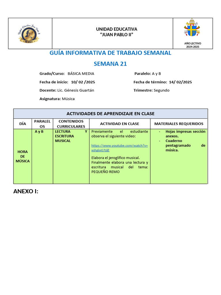 Gi21 Media Guartán Música | PDF