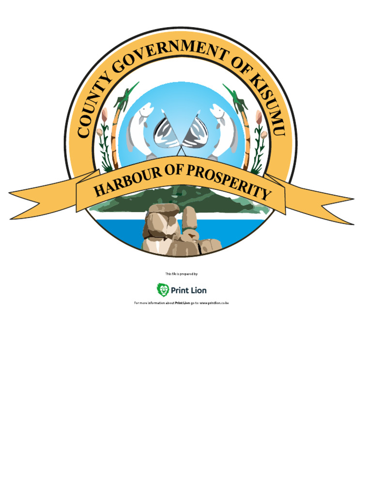 Government Vector Icons - Kisumu County Logo | PDF