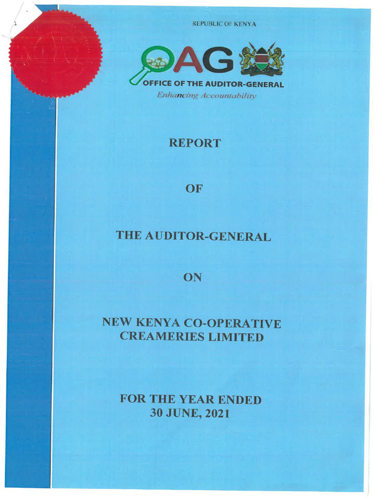 New Kenya Co Operative Creameries Limited | PDF