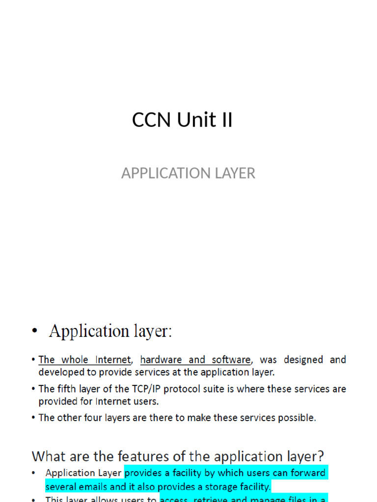 Unit-2 | PDF | Network Socket | Port (Computer Networking)