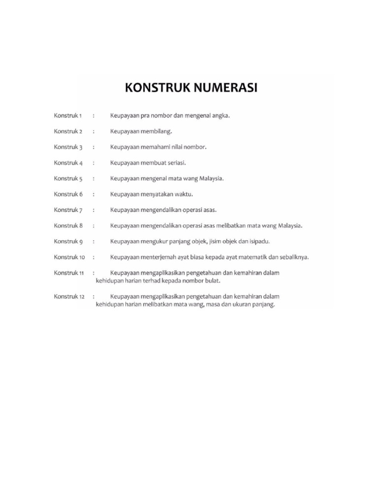 Numerasi | PDF