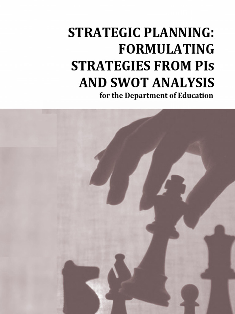 Strategy Formulation Workbook | PDF | Strategic Planning | Swot Analysis
