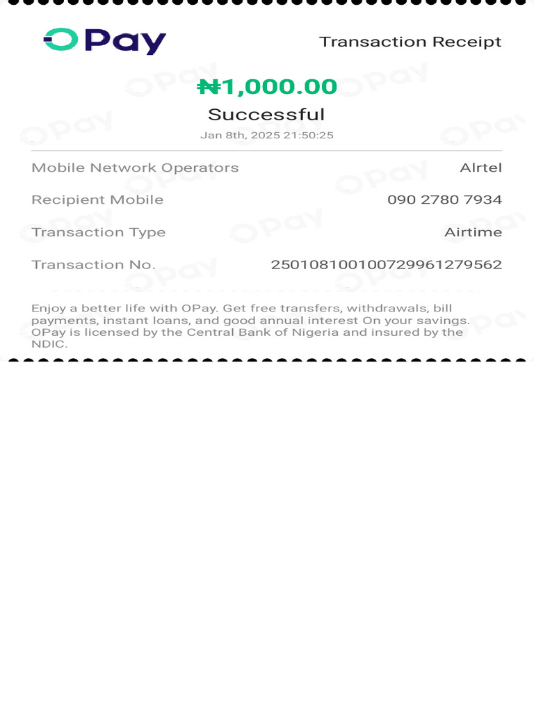 Transaction Receipt-250108100100729961279562 | PDF