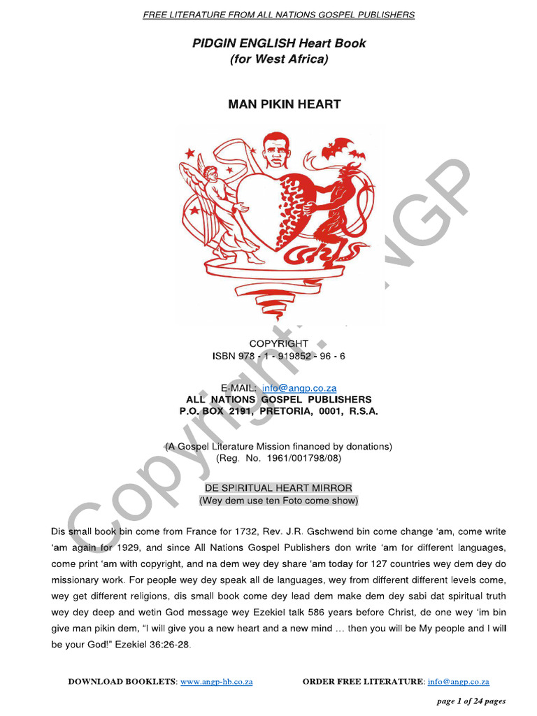 Pidgin English (West Africa) HB A4 - Anti | PDF