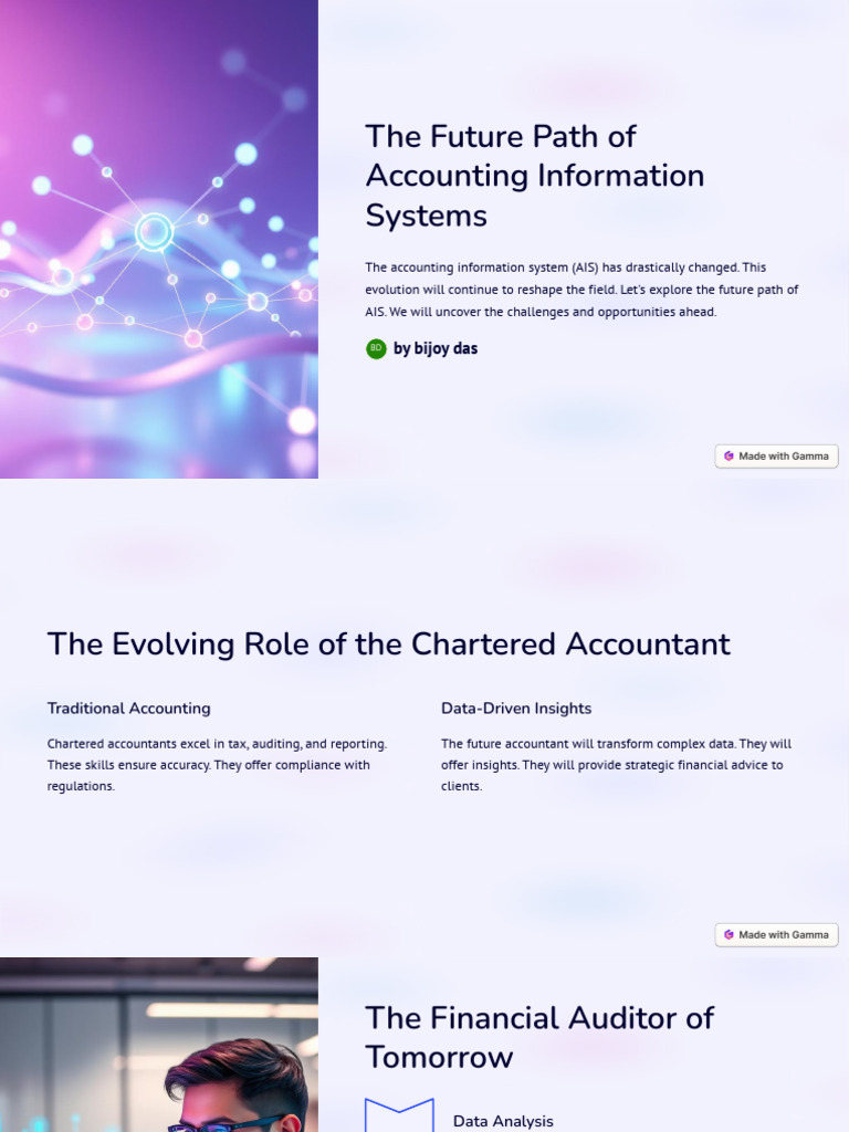 The Future Path of Accounting Information Systems | PDF
