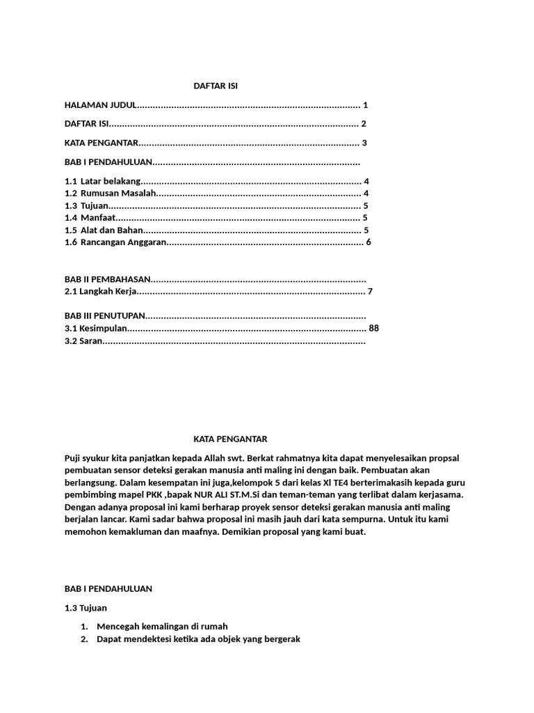 Sensor Deteksi | PDF