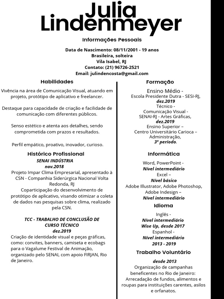 Julia Lindenmeyer - Julia Lindenmeyer | PDF