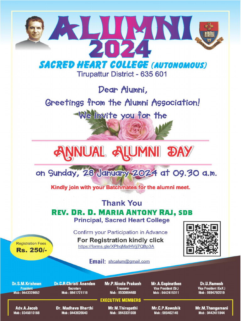 Alumni - 2024 Invitation | PDF
