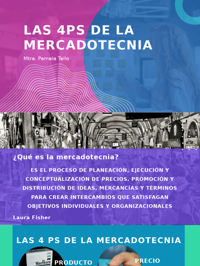 Las 4 P's de la Mercadotecnia | PDF