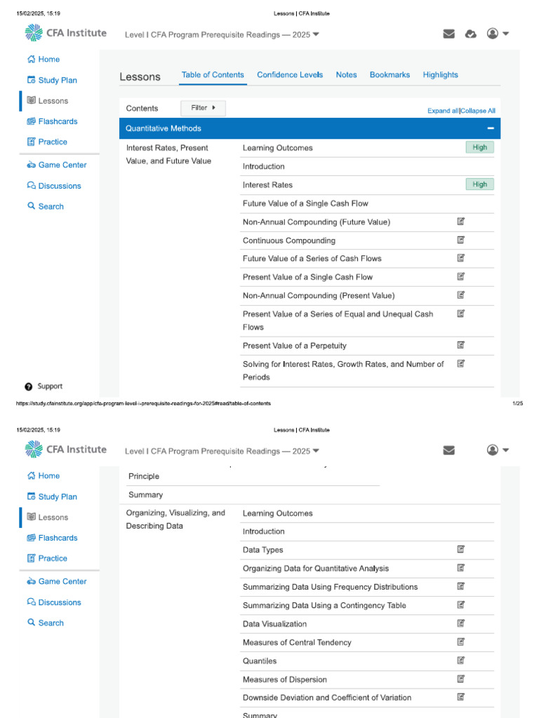 Cfa Prerequisite Details | PDF