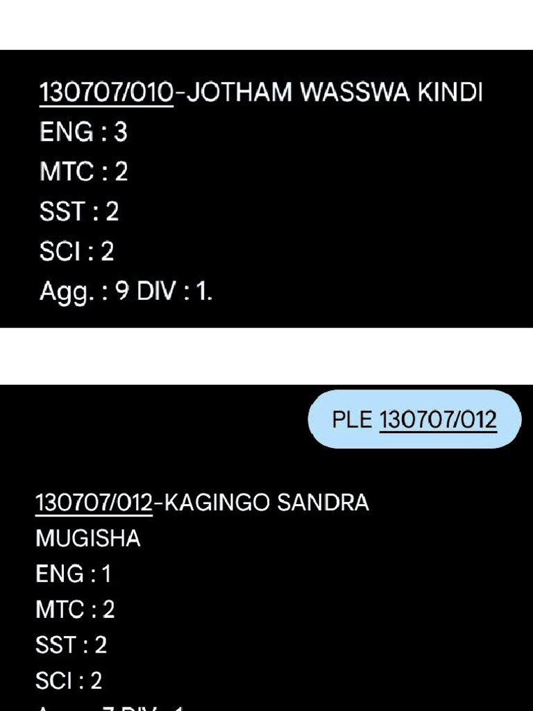 PLE 2024 Sch. | PDF