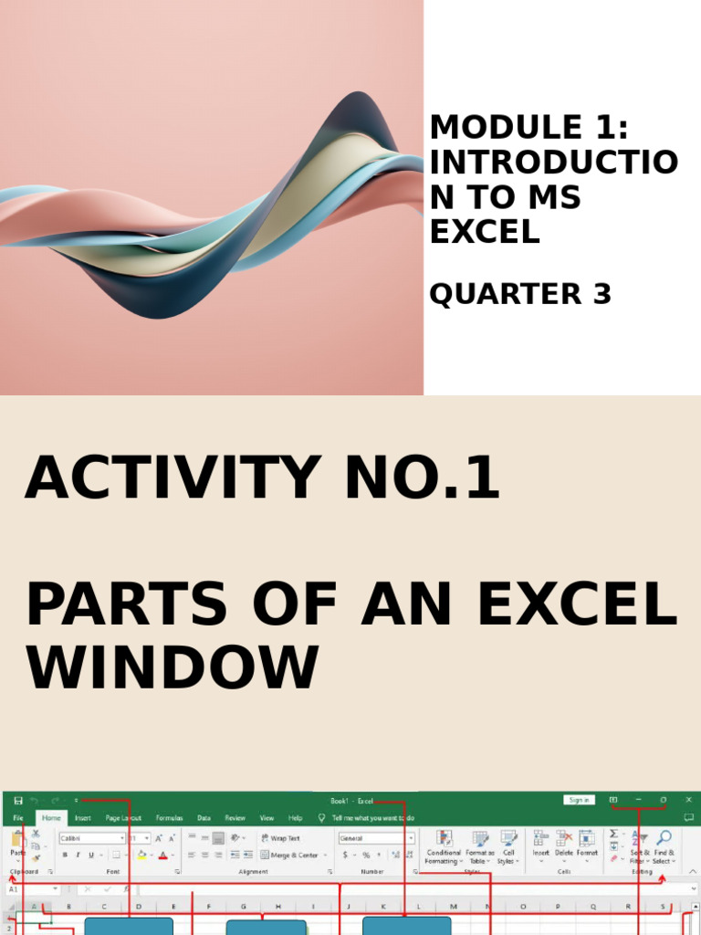 Module 1 Introduction to Ms Excel | PDF