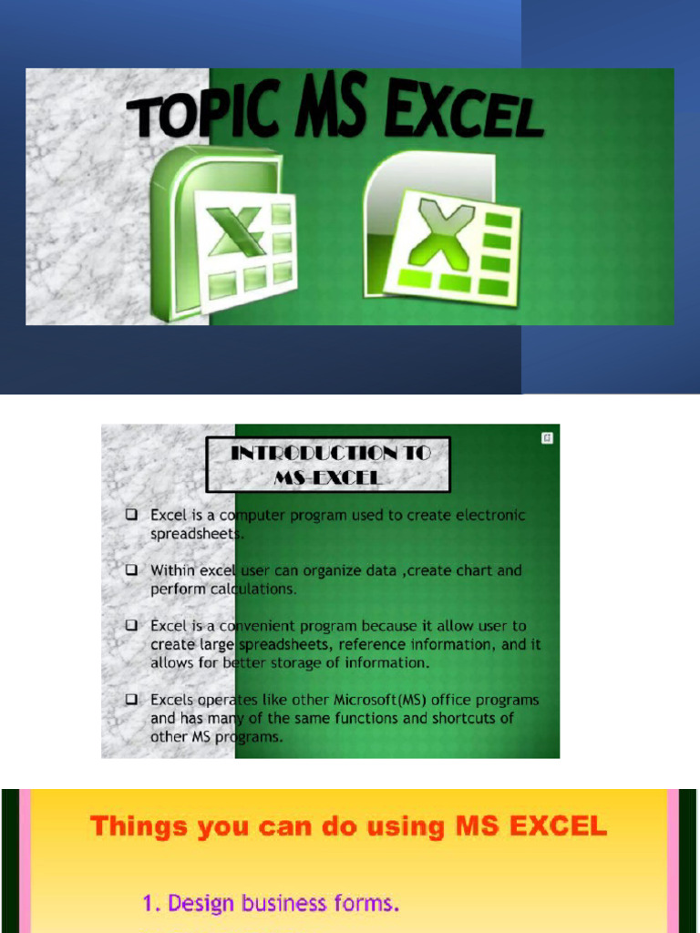 Lesson 2 Excel Cursors and Formatting | PDF | Microsoft Excel | Typefaces