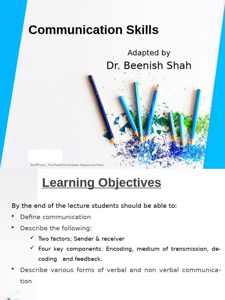Effective Communication Skills Overview | PDF | Communication ...